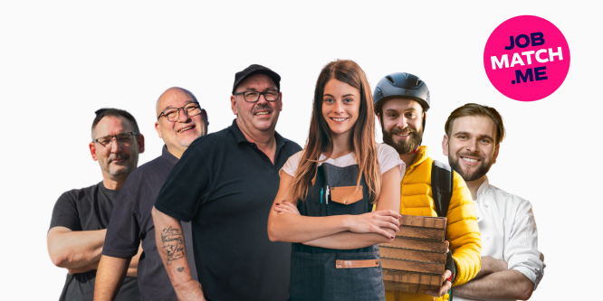 Die Matching-Plattform für gewerbliche Jobsuchende